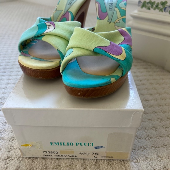Emilio Pucci | Shoes | Pucci Sandals | Poshmark